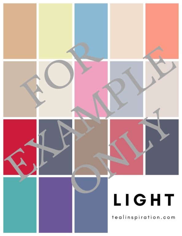Light Safe Colors – Teal Inspiration