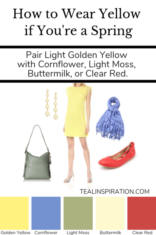 How to Wear Yellow – Teal Inspiration