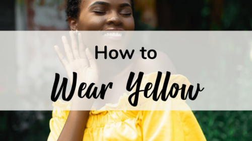How to Wear Yellow – Teal Inspiration